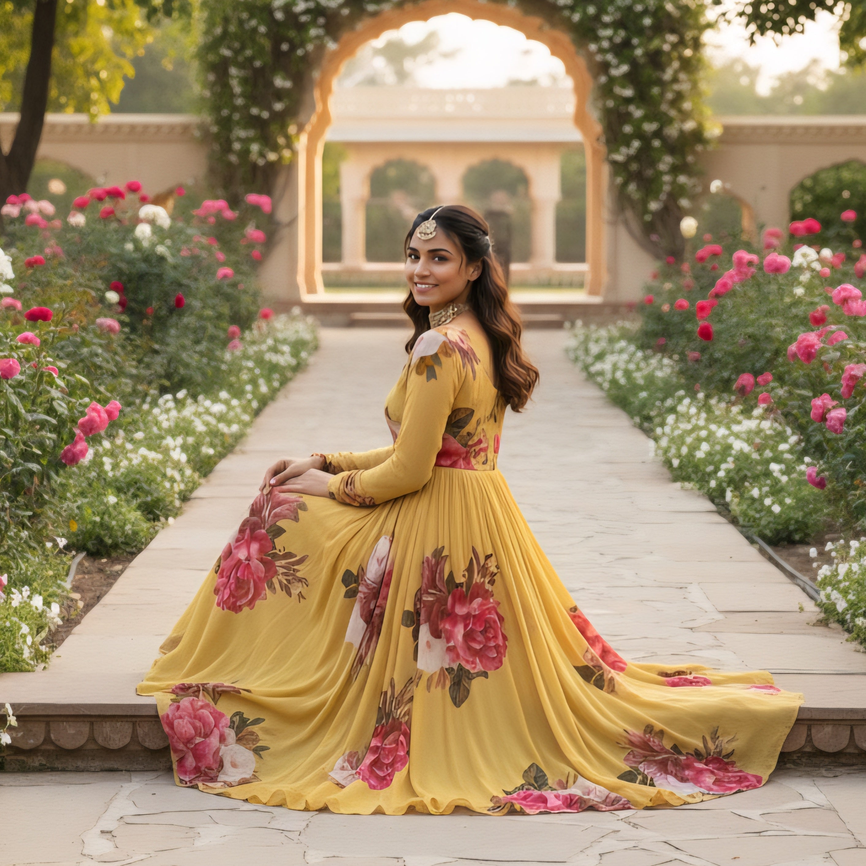 3 piece party wear sets – DA kurtis