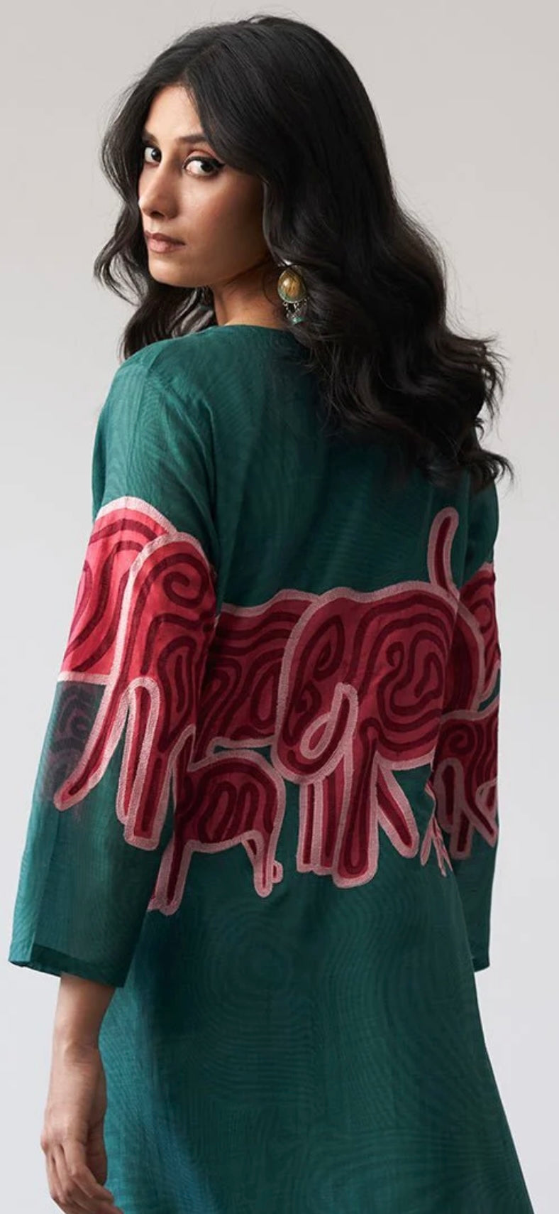 (ANJALI) ELEPHANT PRINTED SET – DA kurtis